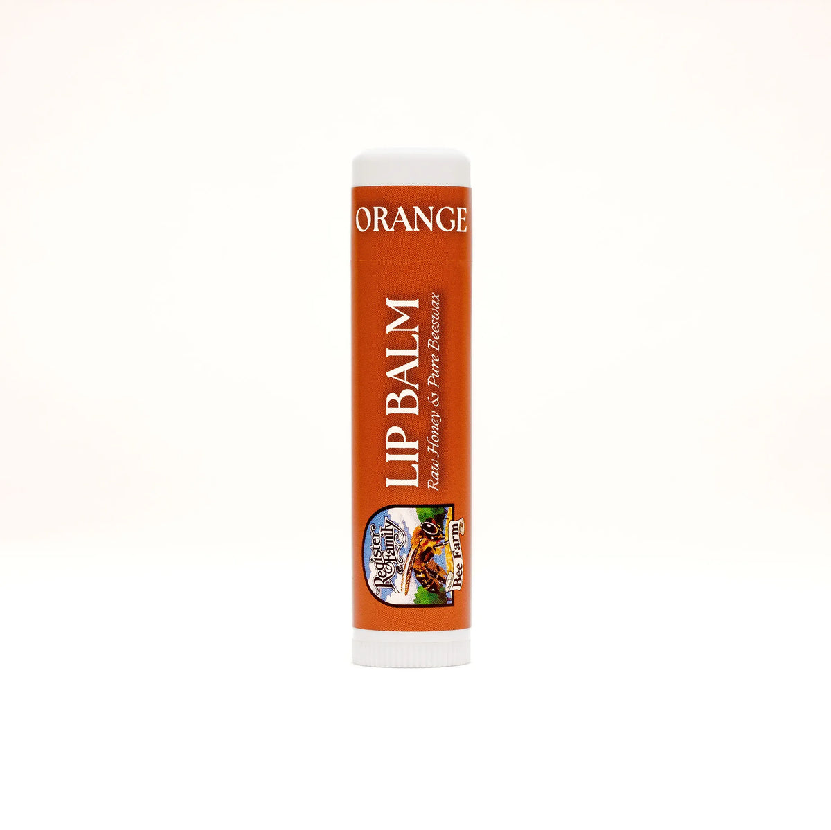 Essential Orange Lip Balm | Clean Beeswax Lip Care | Register Family Farm