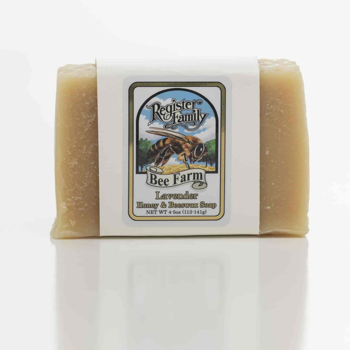 Honey Bee Lotion Bar, All Natural, Deep Hydration – Register Family Farm